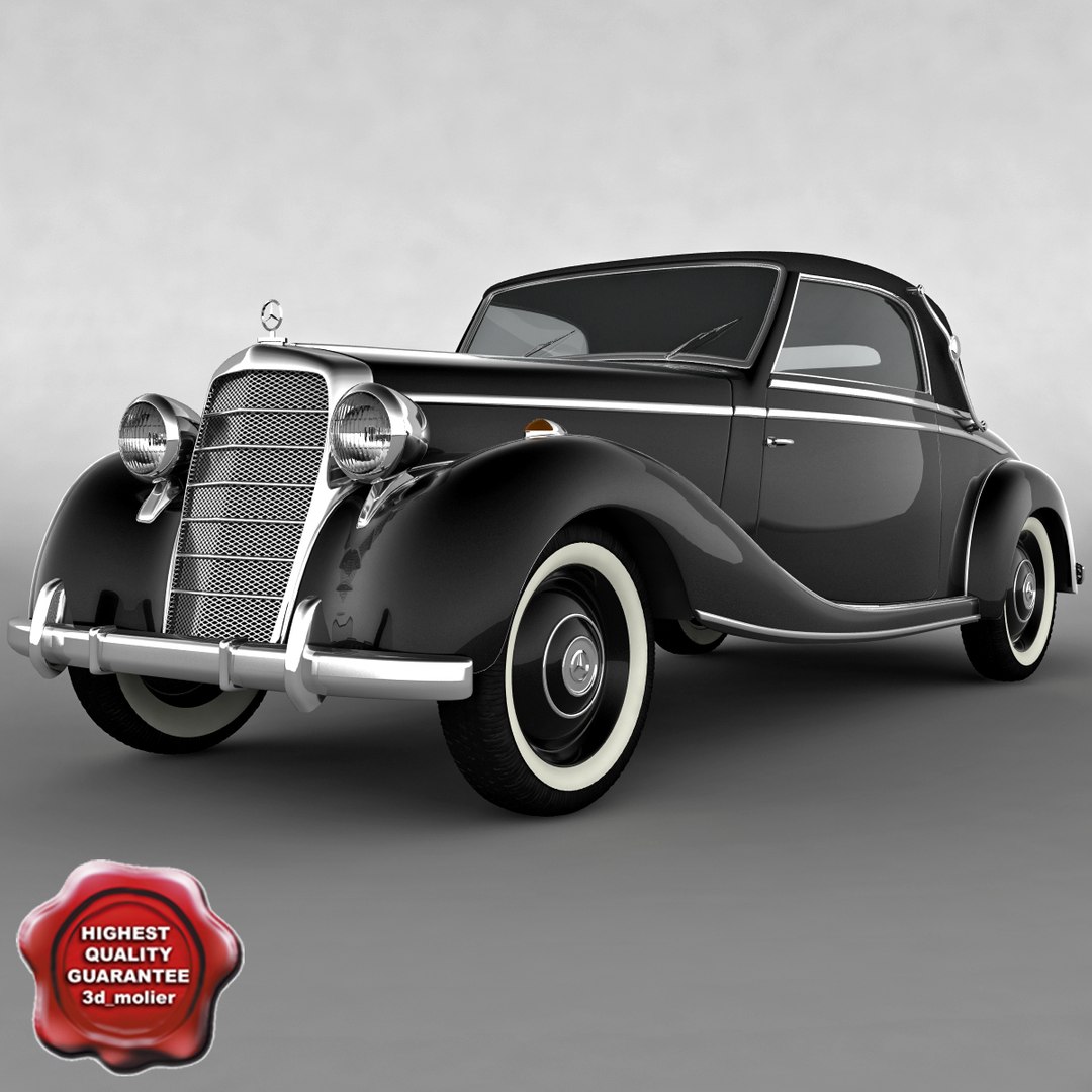 mercedes w136 1949 3d 3ds