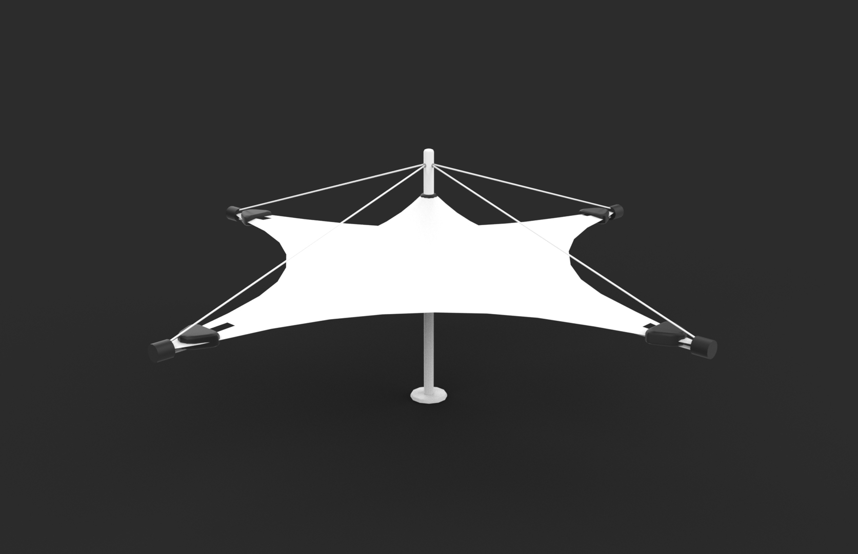 modelo 3d Modelo 3D de estructuras de tejido tensado - TurboSquid 2362064