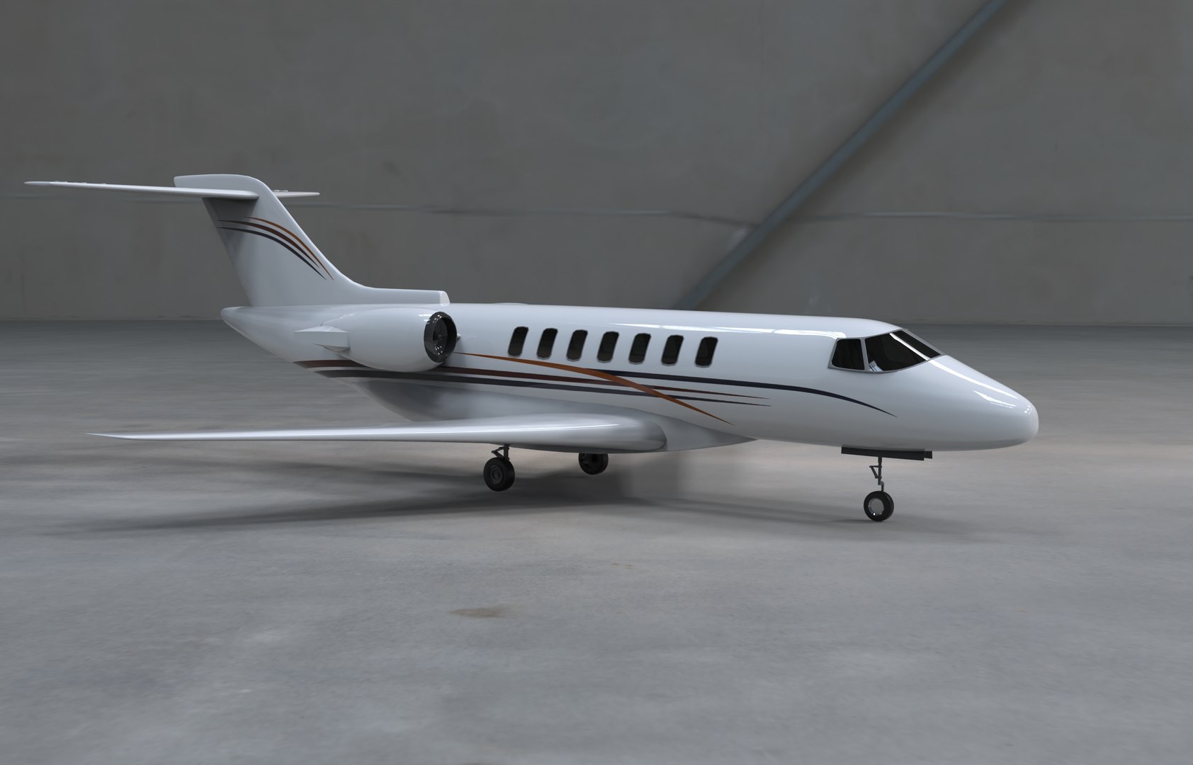 Hawker 4000 3D Model - TurboSquid 1892426
