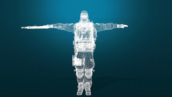 3D model soldier military animation file - TurboSquid 1702008
