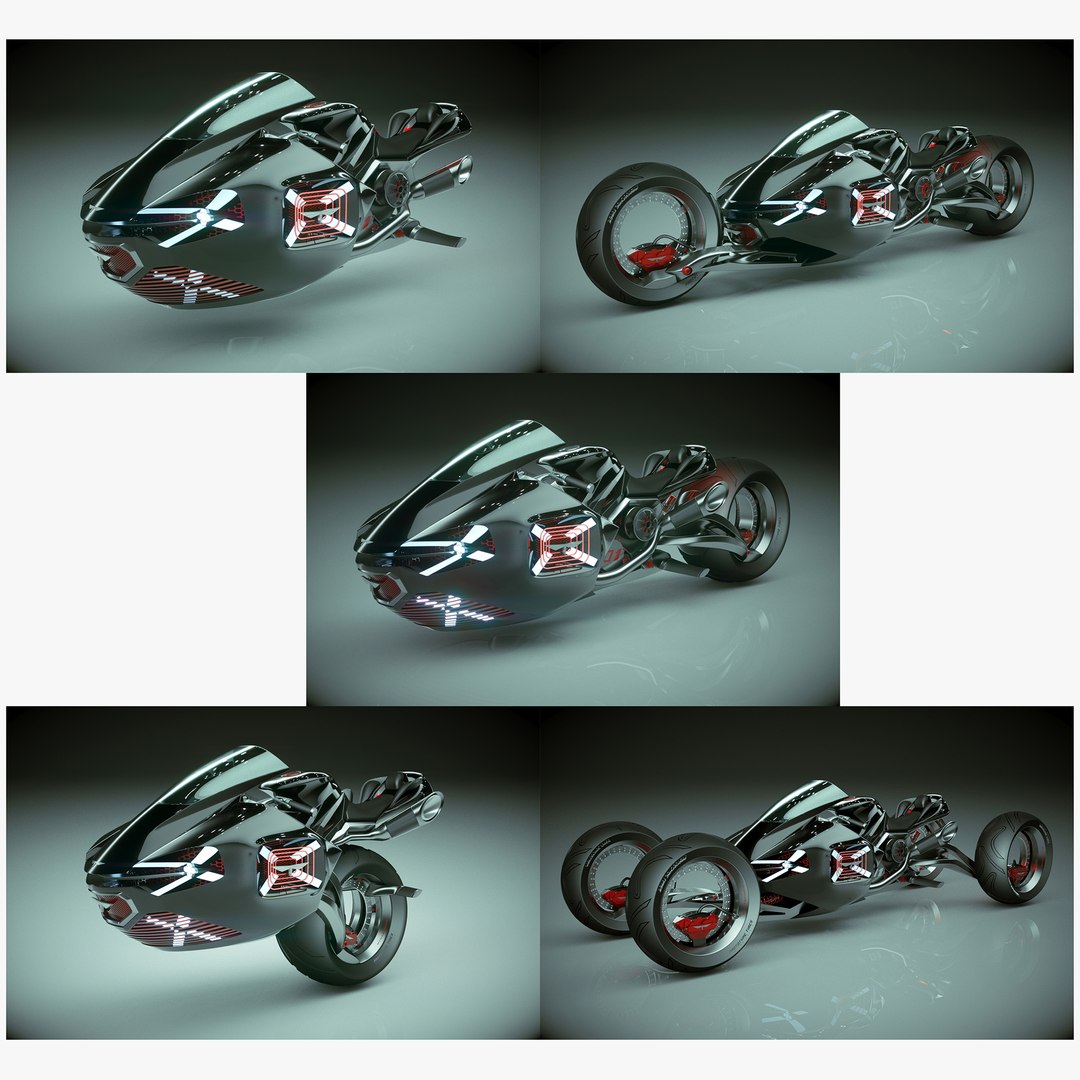 T Concept Bike 03 5 In 1 Collection 01 3D - TurboSquid 1965764