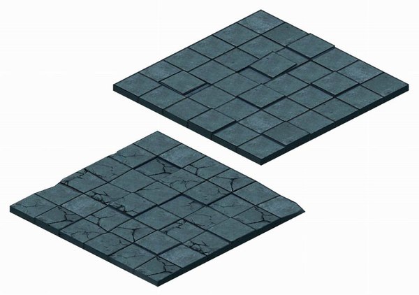 Underground - palace ground 3D model - TurboSquid 1452475