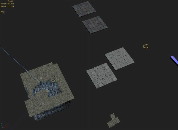 Underground - palace ground 3D model - TurboSquid 1452475