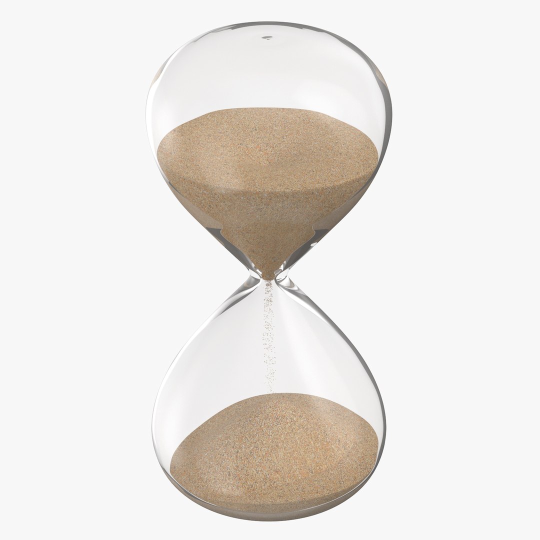 3D sand hour glasses model - TurboSquid 1300191