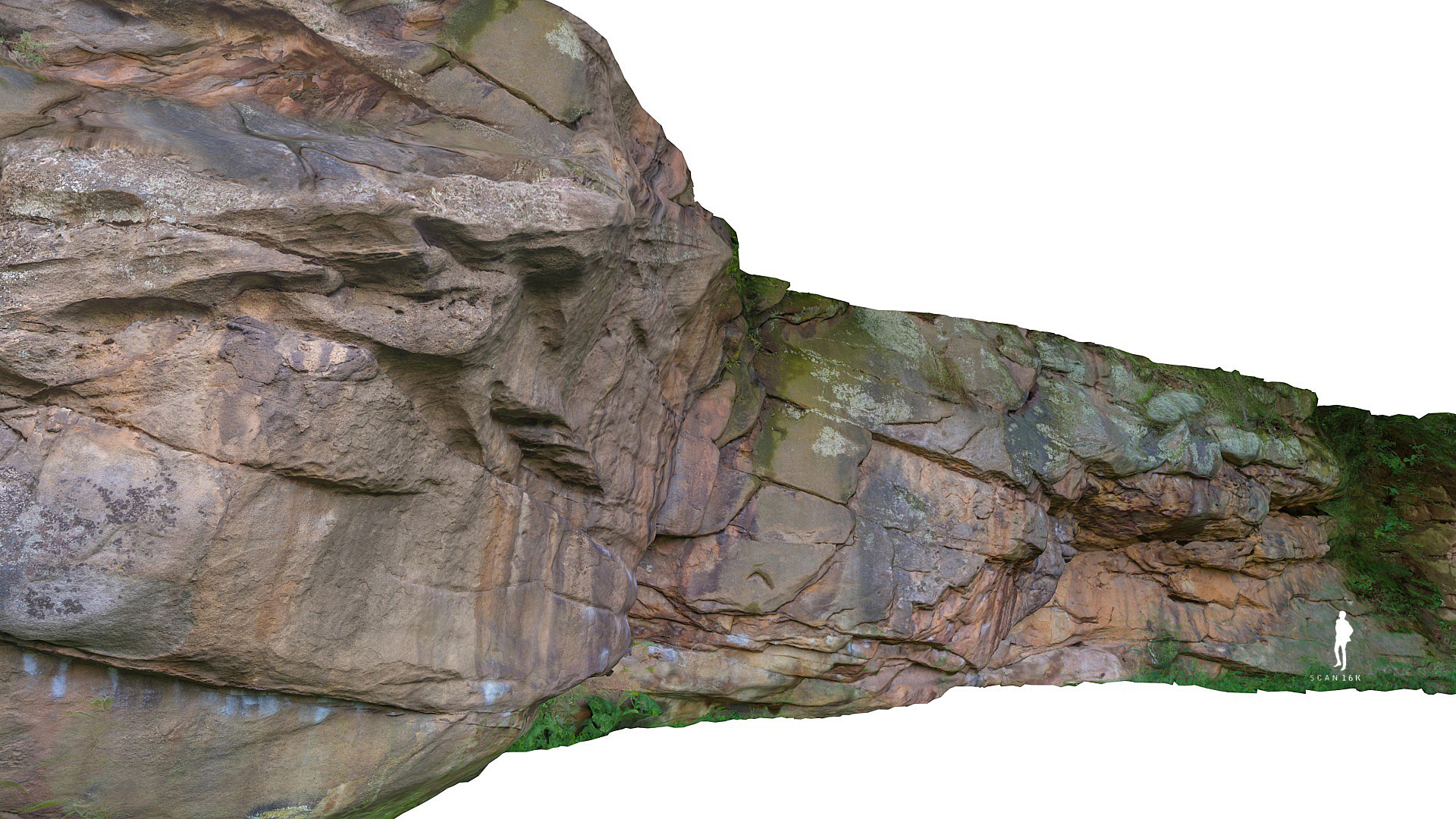 Stone Boulders Scanned Obj