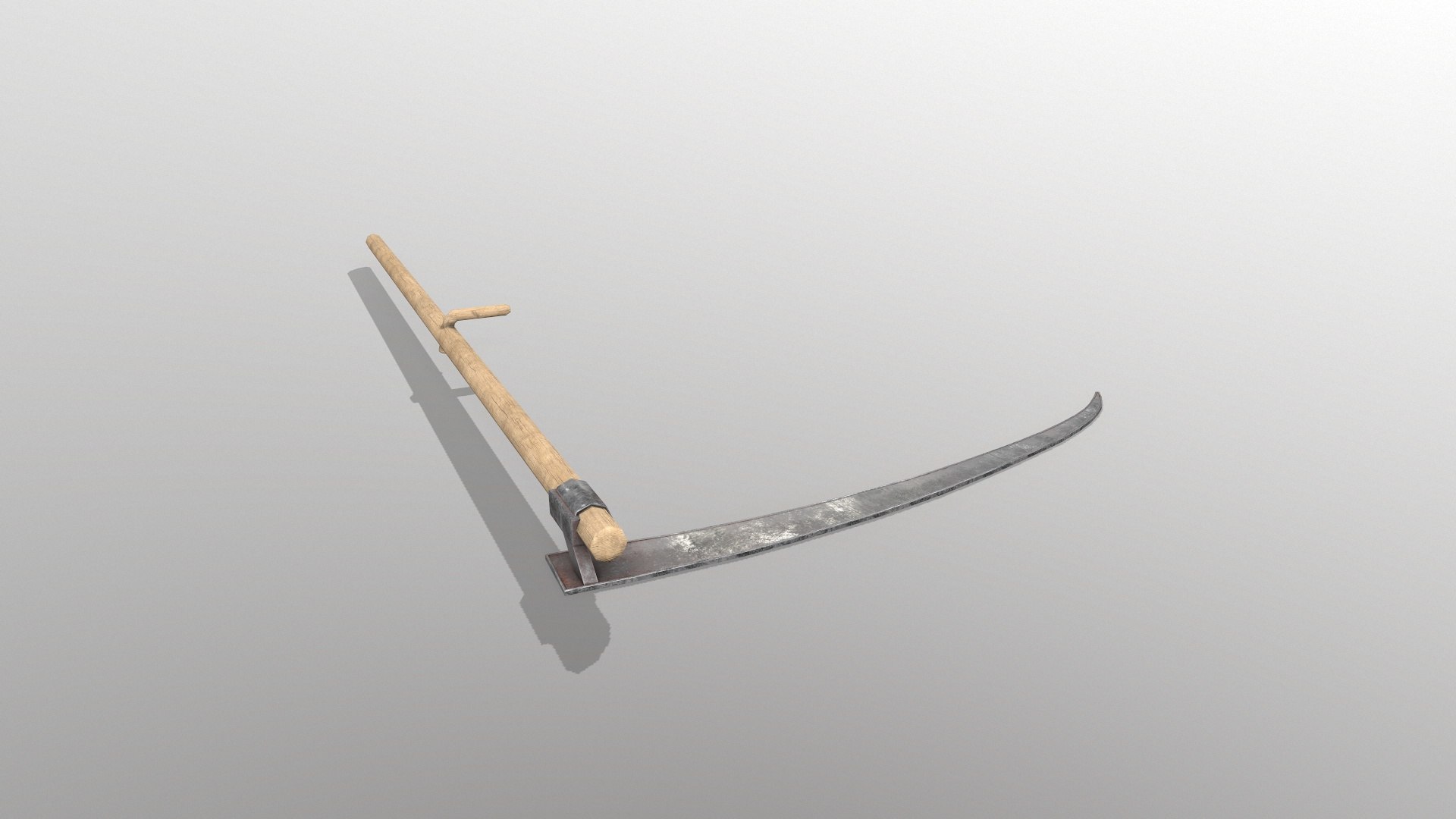3D Scythe PBR model - TurboSquid 1737635