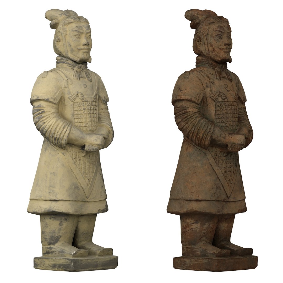 3D terracotta army warrior model - TurboSquid 1358808