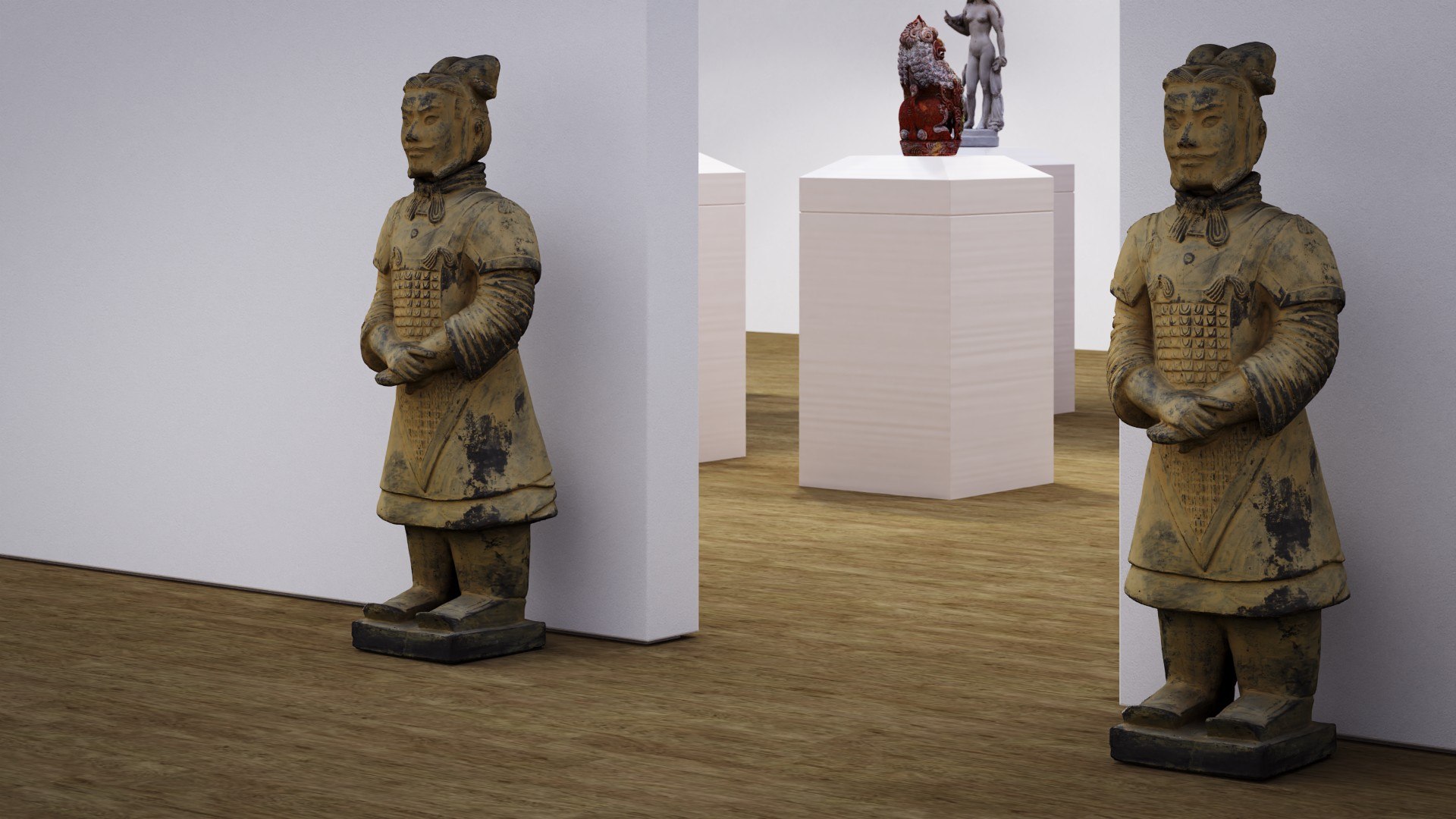 3D terracotta army warrior model - TurboSquid 1358808