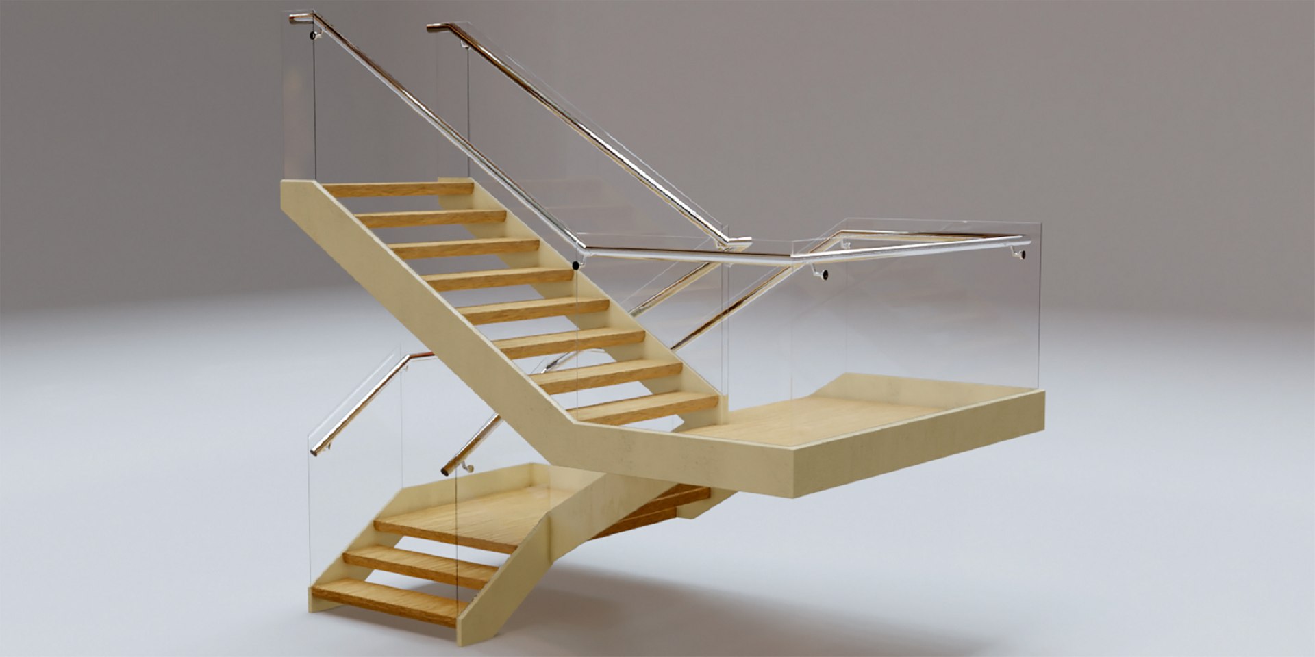 3D stairs design model - TurboSquid 1672700