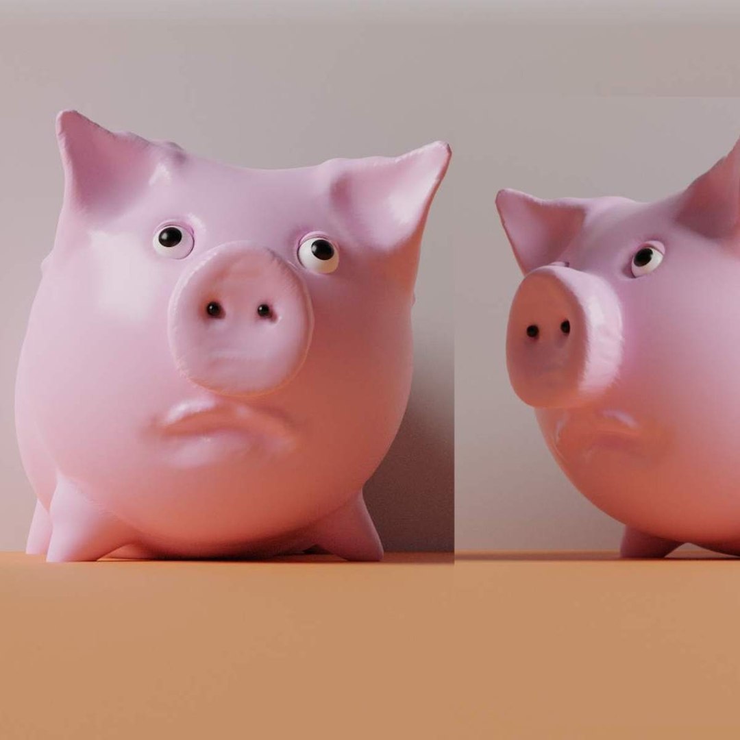 Toy piglet 3D model - TurboSquid 1828485