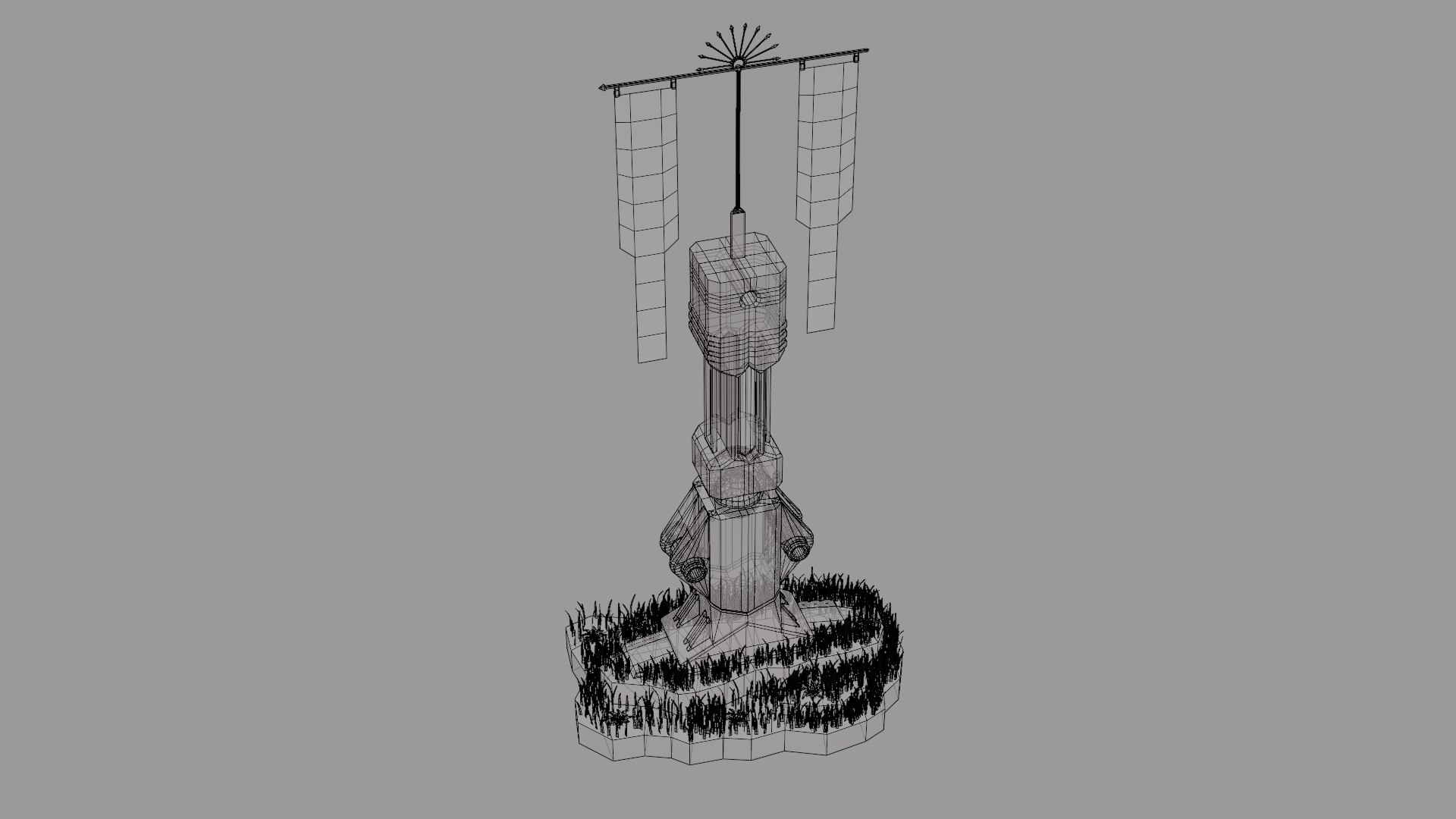 3D Futuristic Magic Tower Model - TurboSquid 2319984