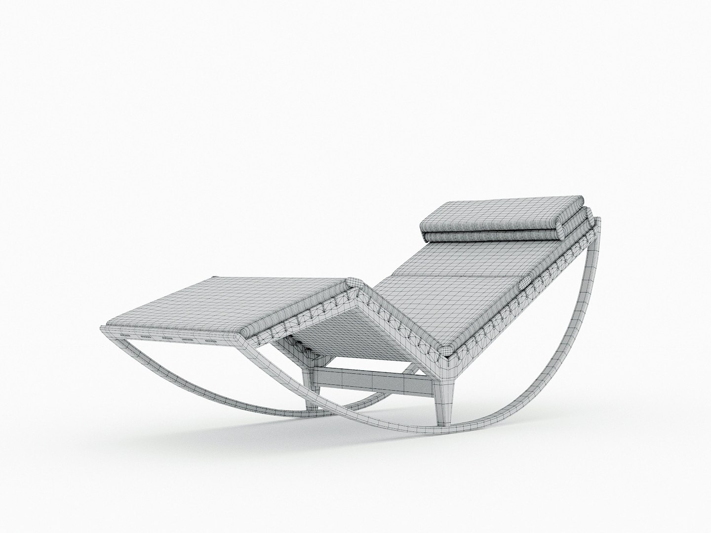 Chaise Longue 3D Model - TurboSquid 1589168