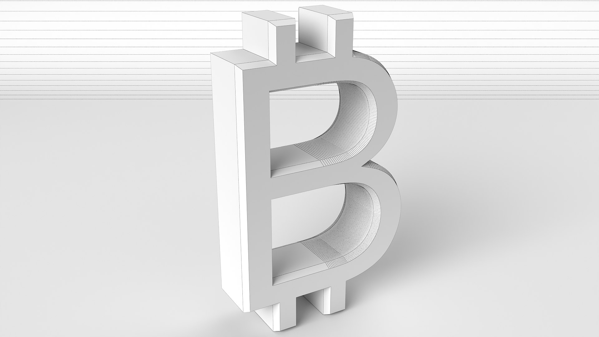 3D Model Bitcoin Logo 01 - TurboSquid 1906680