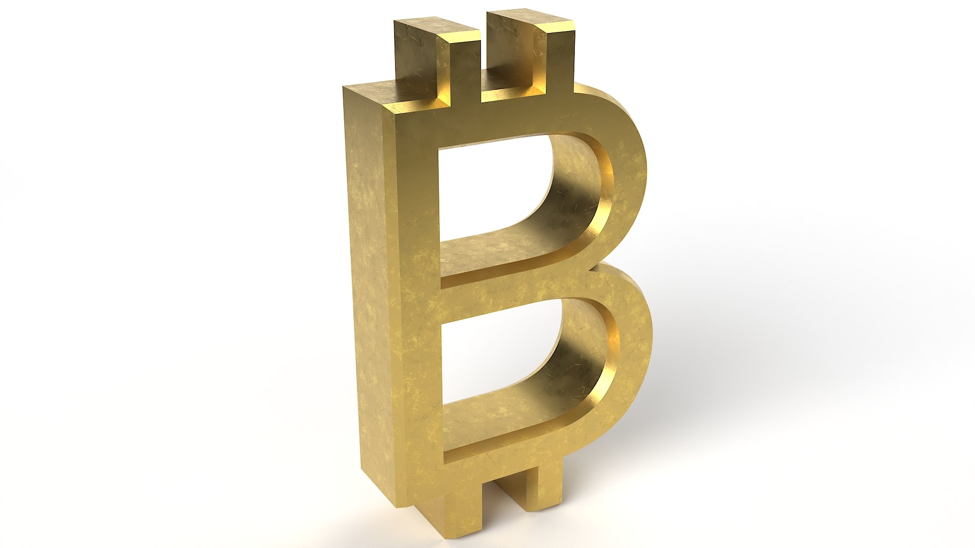3D Model Bitcoin Logo 01 - TurboSquid 1906680