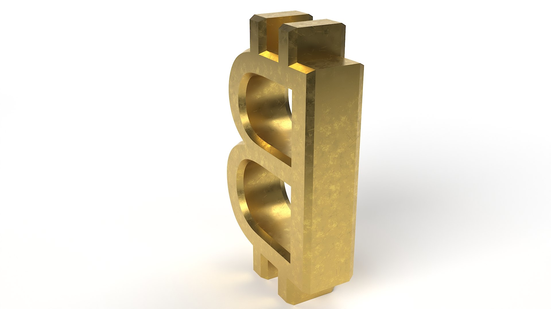 3D Model Bitcoin Logo 01 - TurboSquid 1906680