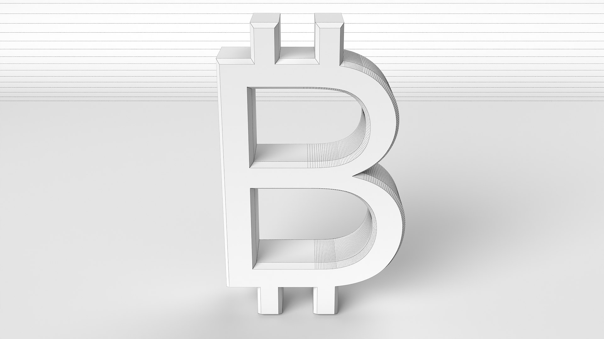 3D Model Bitcoin Logo 01 - TurboSquid 1906680