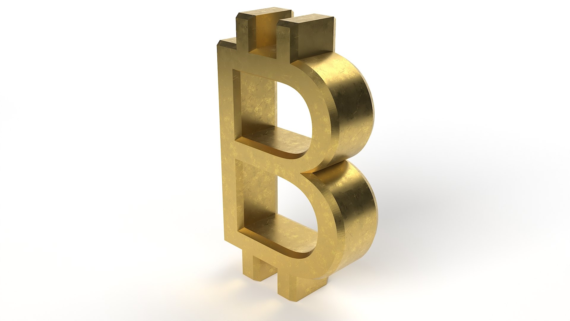 3D Model Bitcoin Logo 01 - TurboSquid 1906680