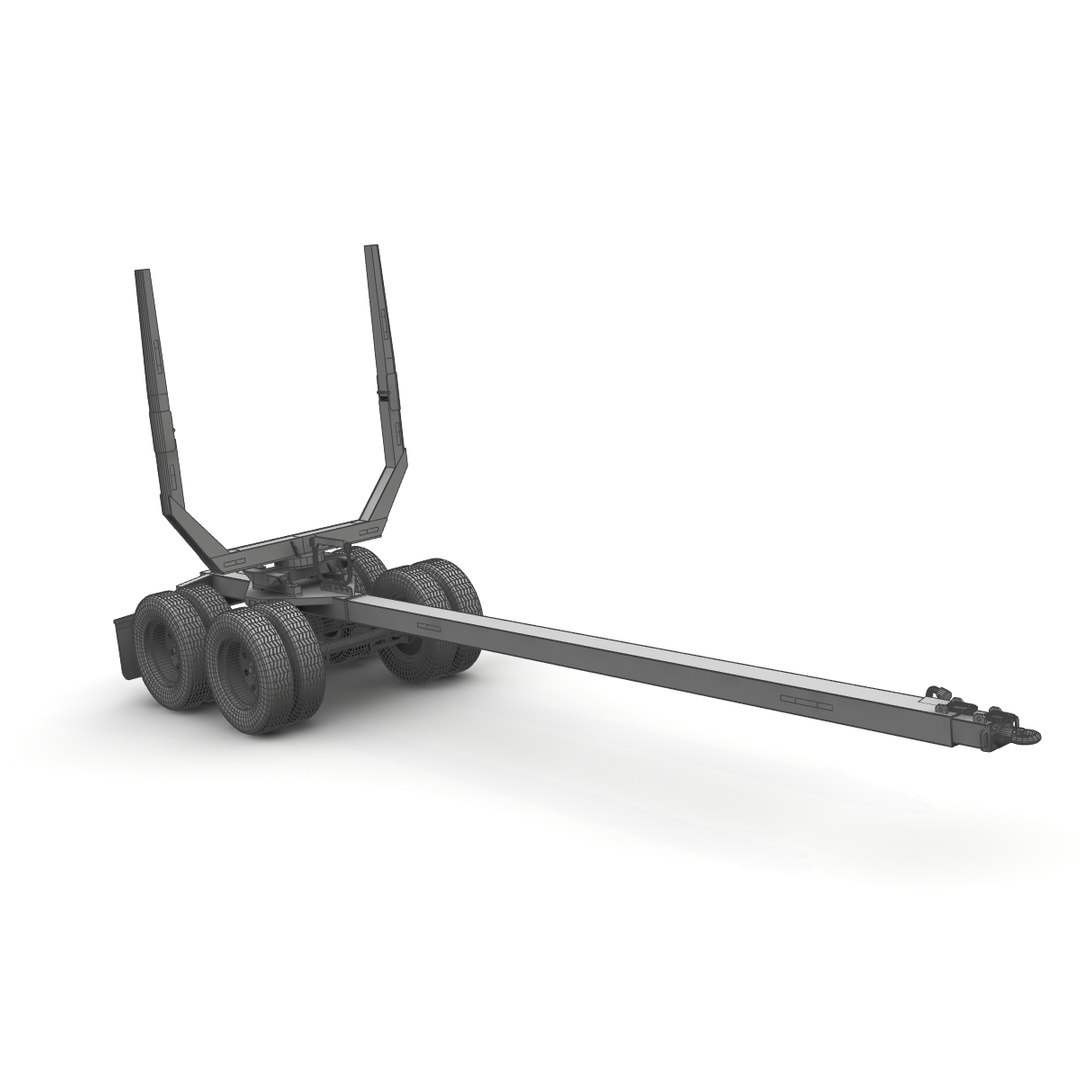 Lightwave Long Pole Logger Trailer