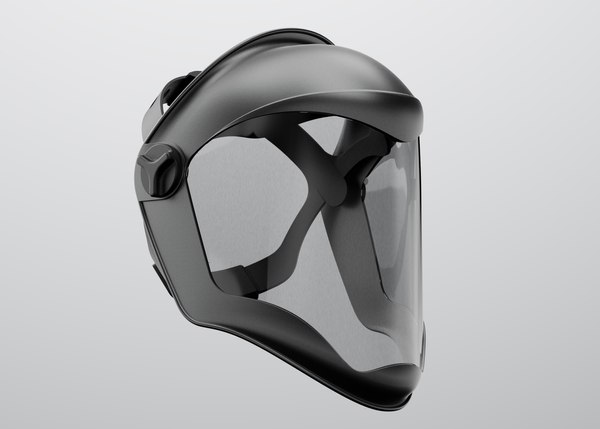 modelo 3d Uvex Bionic face shield 3D model - TurboSquid 2052856