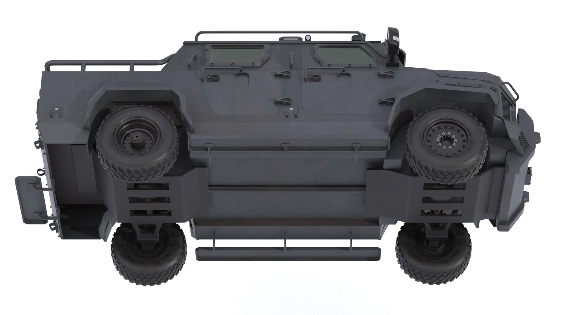 Alpine Armored Pit-Bull VXT Cal Tactical SWAT APC Truck 3D Model ...