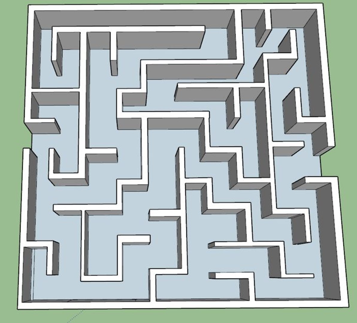 3D model labyrinth - maze - TurboSquid 1414080