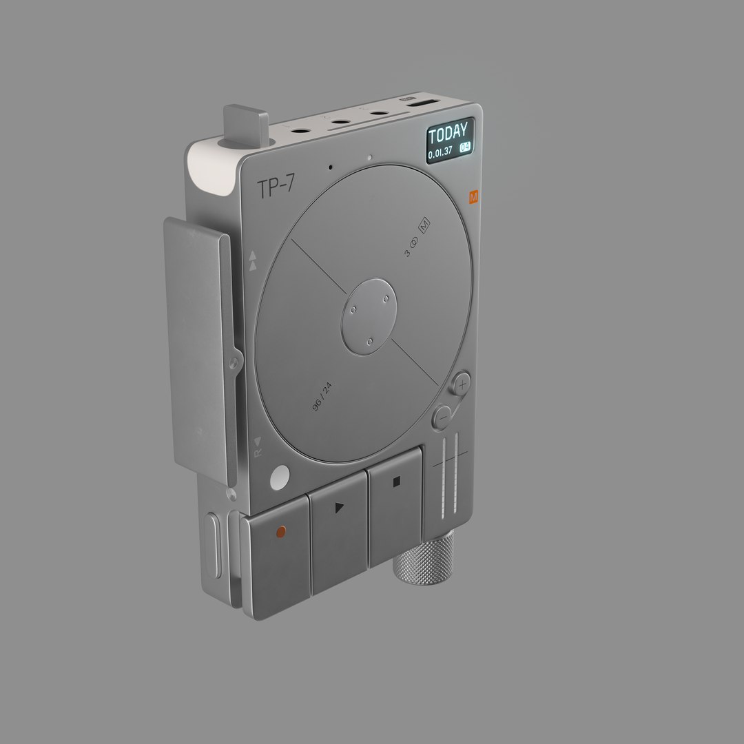 3D Teenage Engineering TP-7 Model - TurboSquid 2141869