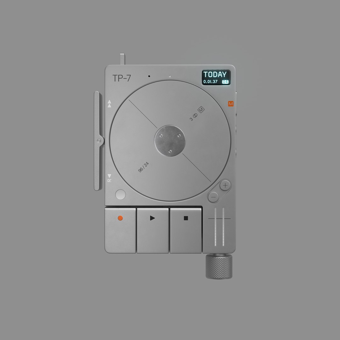 3D Teenage Engineering TP-7 Model - TurboSquid 2141869