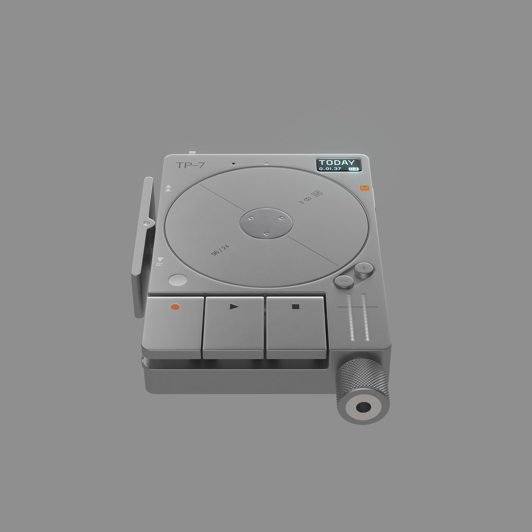 3D Teenage Engineering TP-7 Model - TurboSquid 2141869