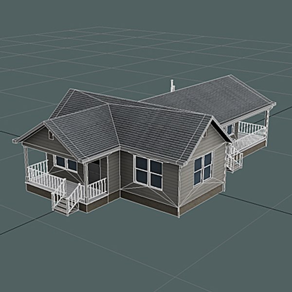 house architectural 3d 3ds