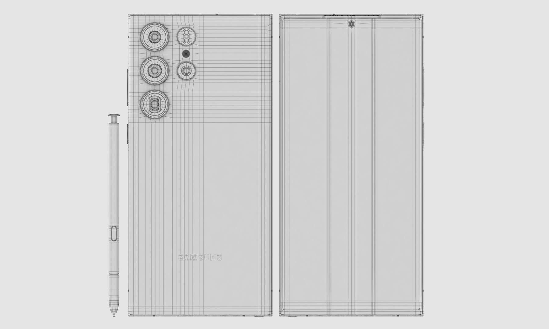 Samsung Galaxy S23 Ultra V1 3D Model - TurboSquid 1990747