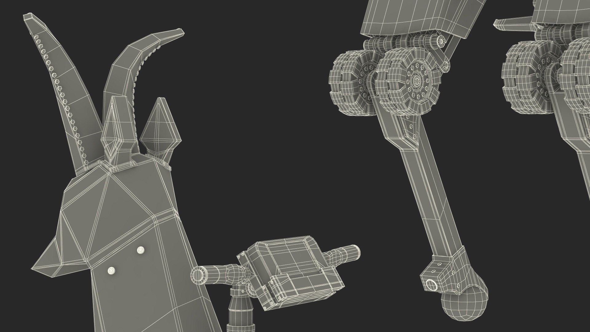 3D Ridable Goat Robot Black - TurboSquid 2118955