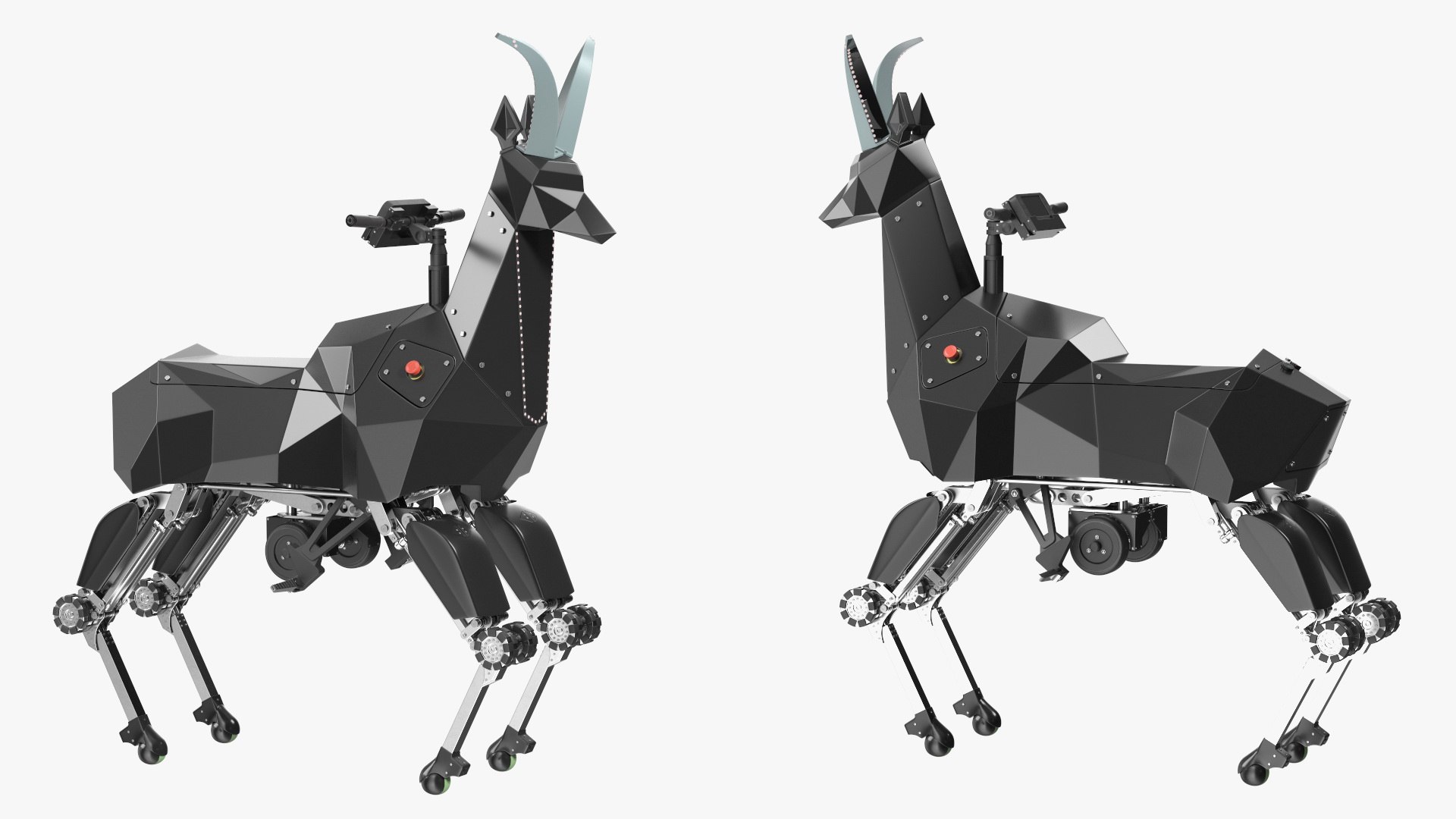 3D Ridable Goat Robot Black - TurboSquid 2118955