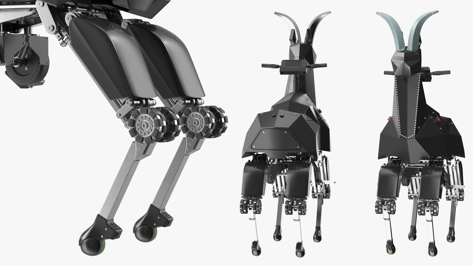3D Ridable Goat Robot Black - TurboSquid 2118955