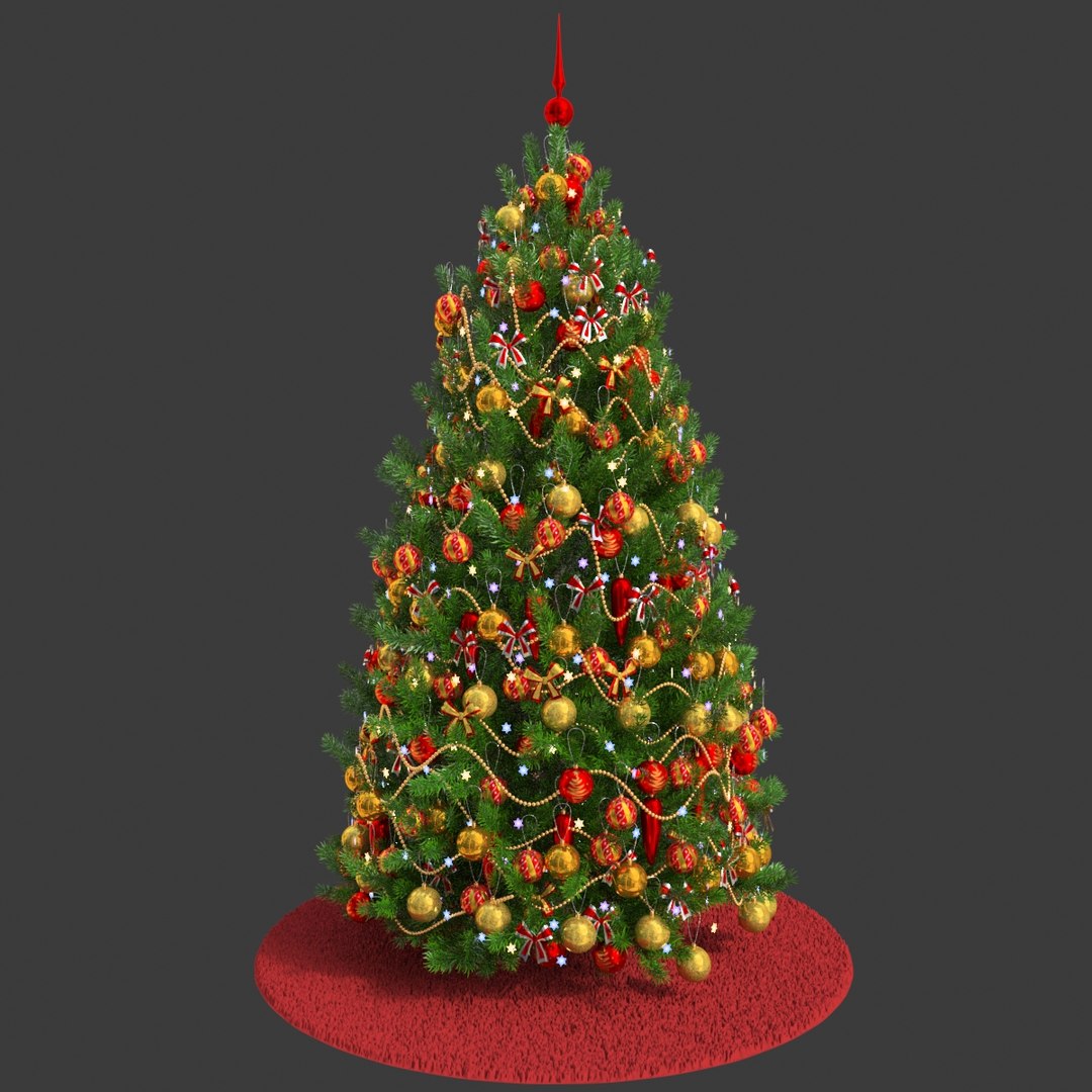 Christmas Tree 3D Model - TurboSquid 1204825