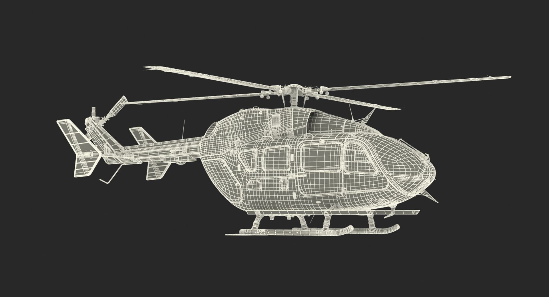 Eurocopter Ec145 German Police 3D Model - TurboSquid 1198029
