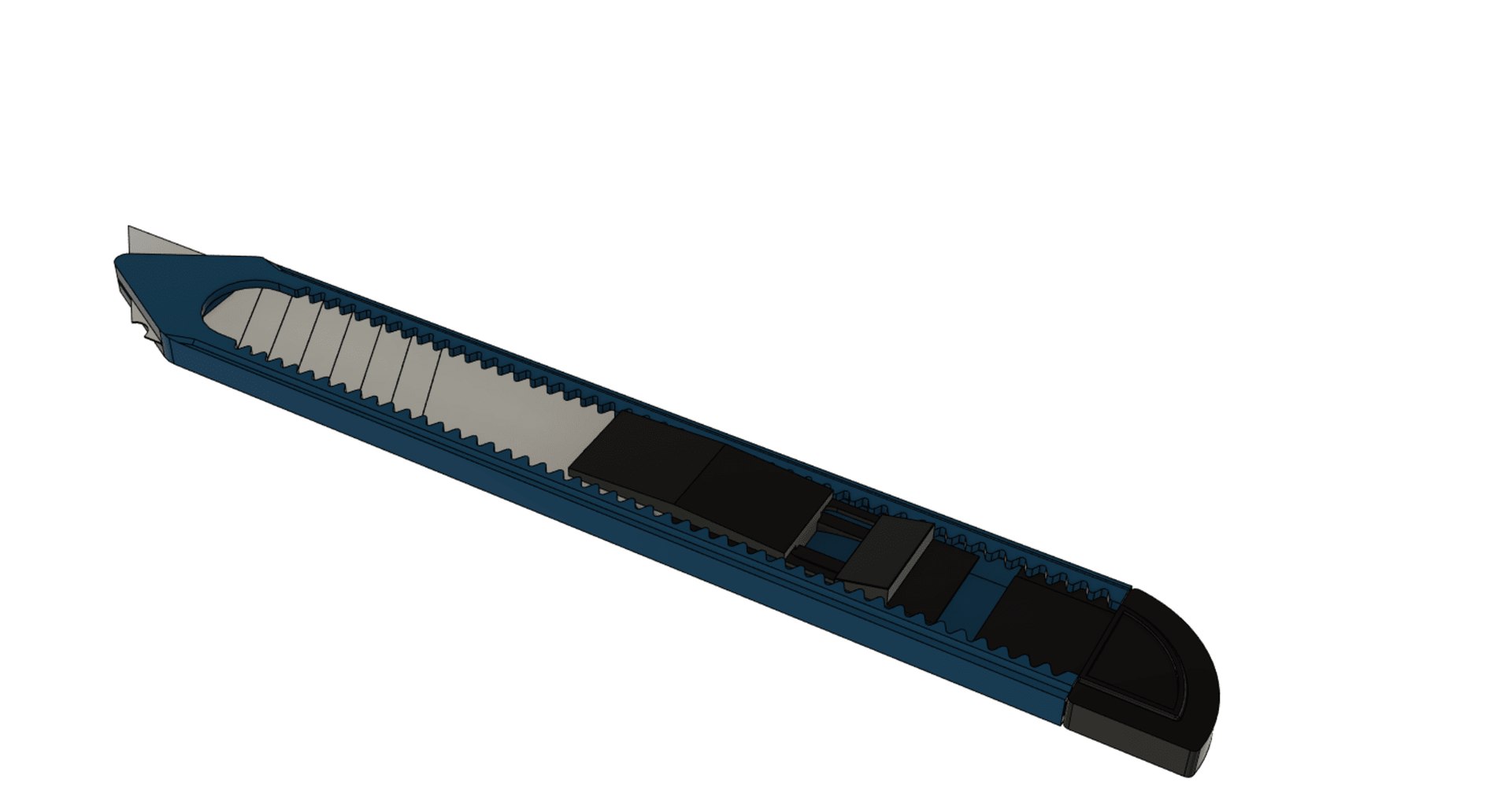 3D Retractable Box Cutter - Engineer Knife model - TurboSquid 2129878