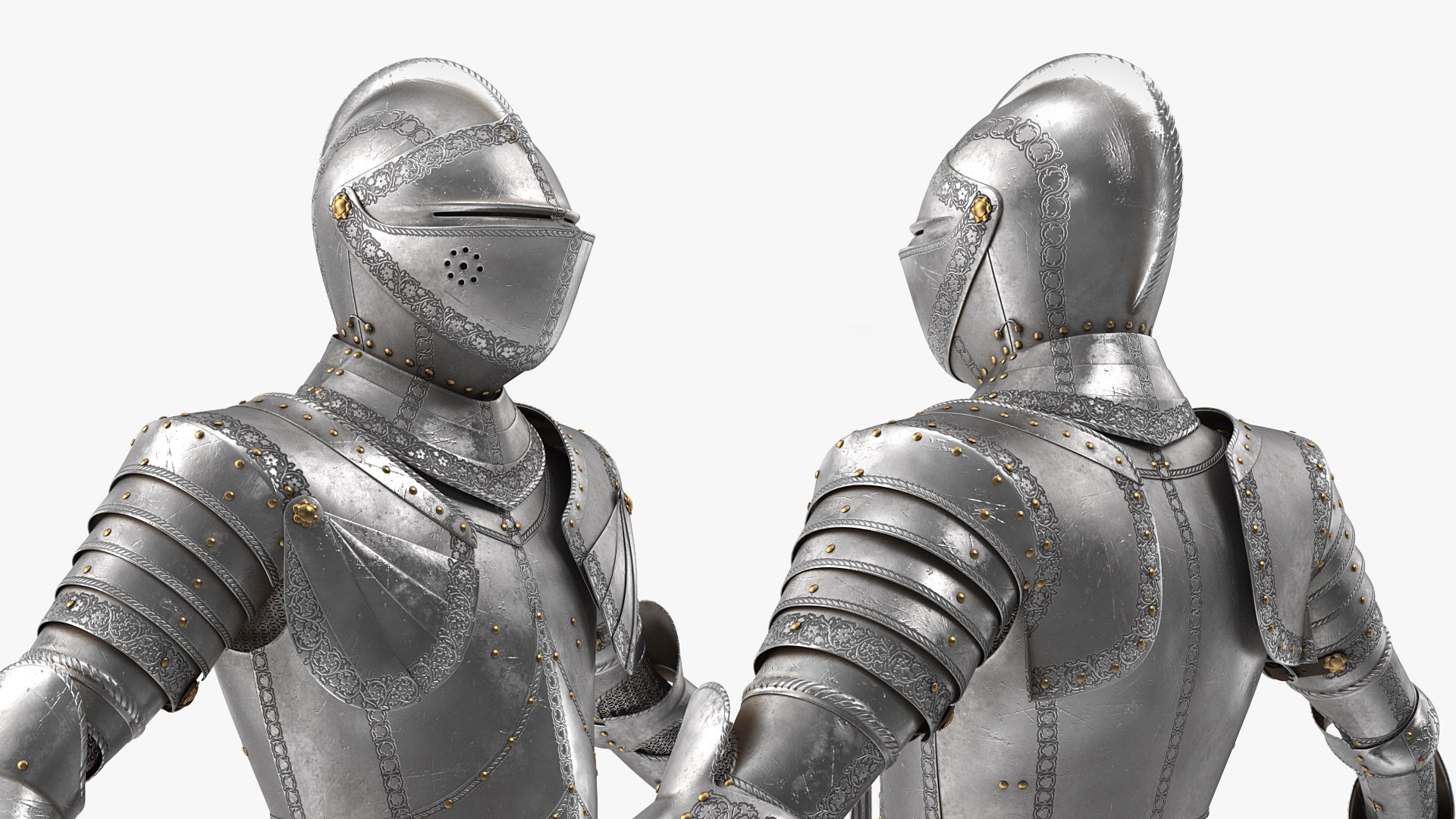 Medieval knight plate armor 3D - TurboSquid 1533030