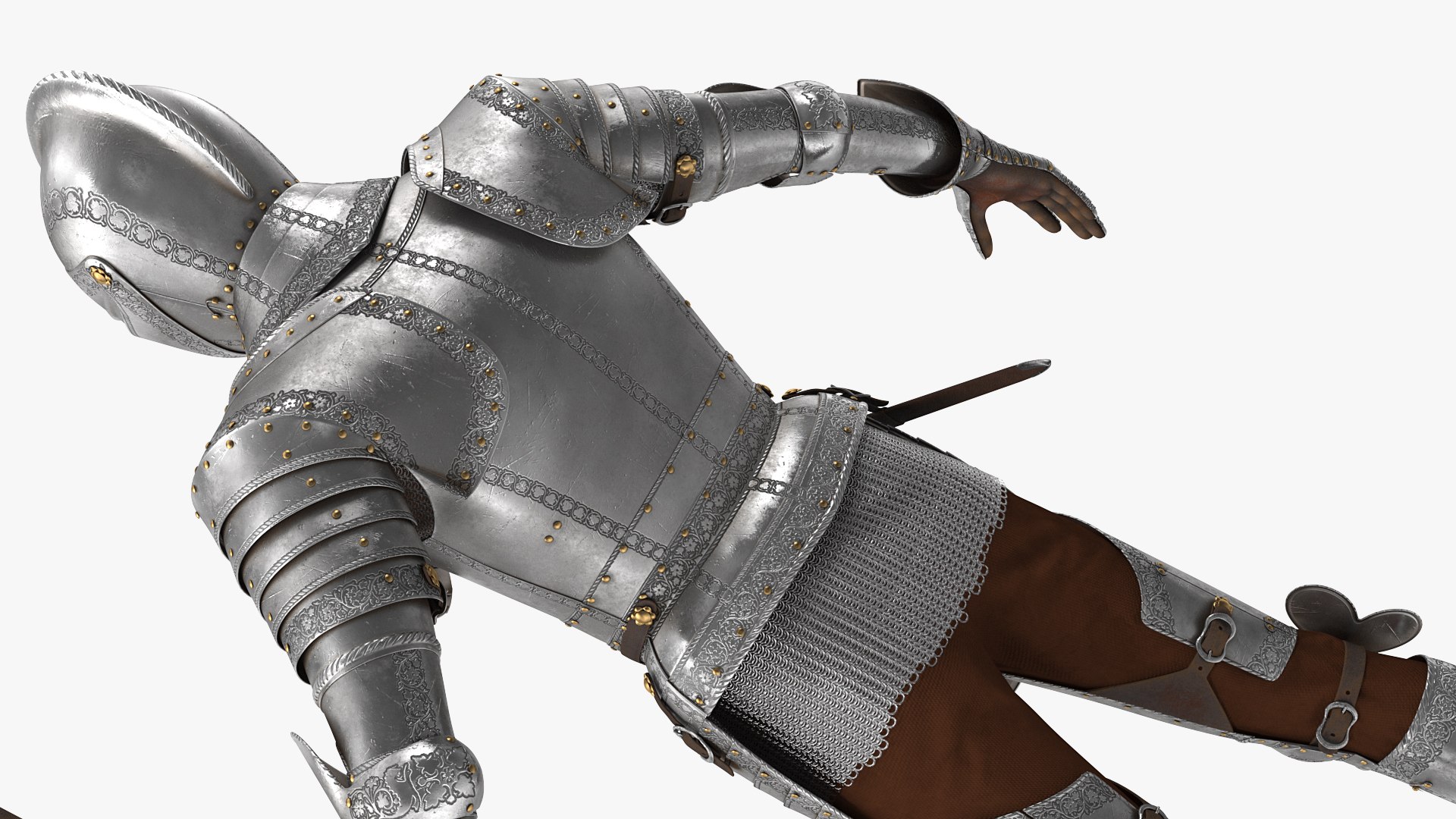 Medieval knight plate armor 3D - TurboSquid 1533030
