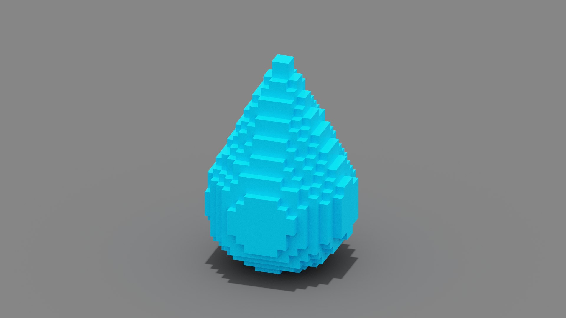 3D Model Voxel Water - TurboSquid 2033242