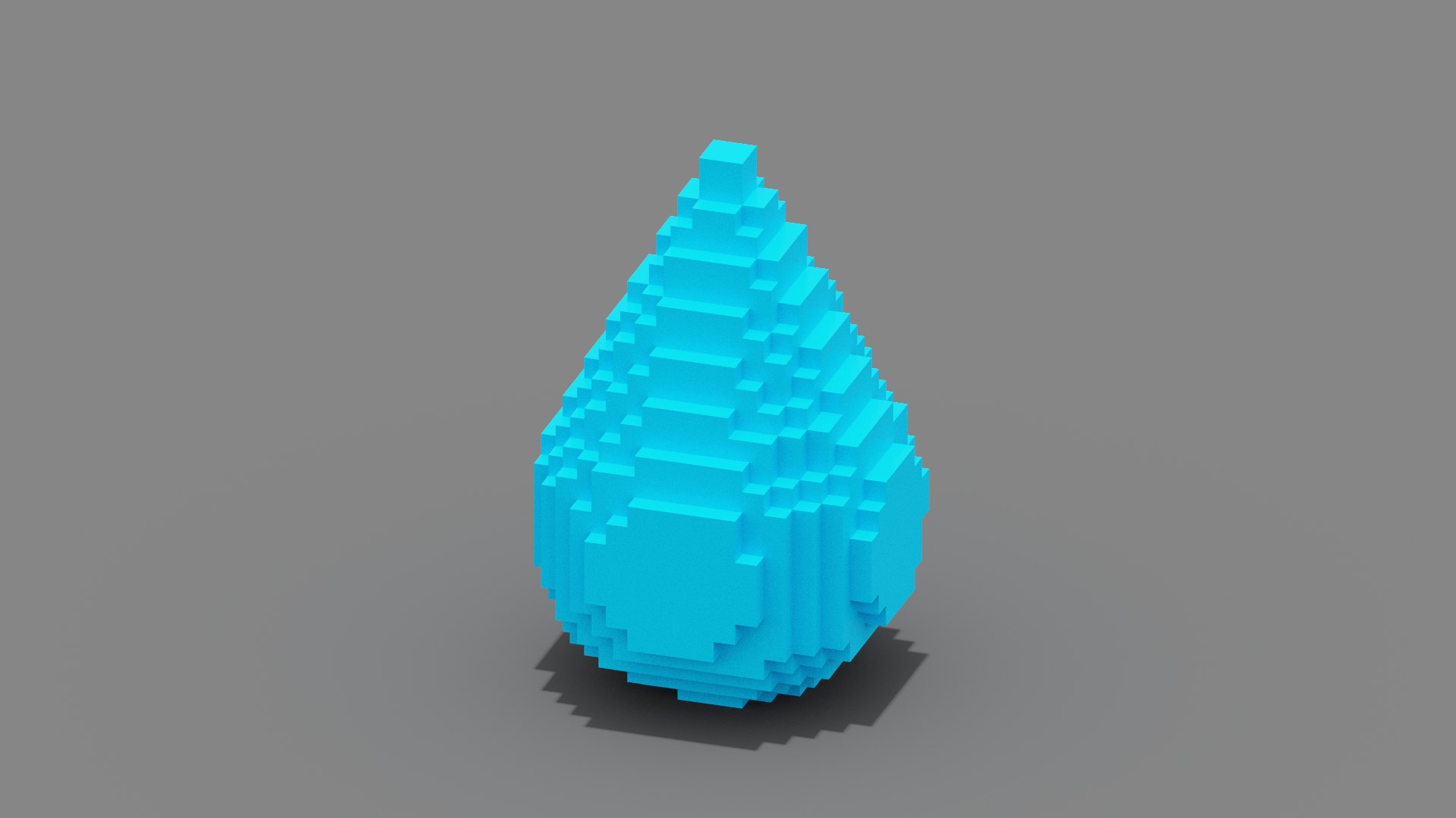 3D Model Voxel Water - TurboSquid 2033242