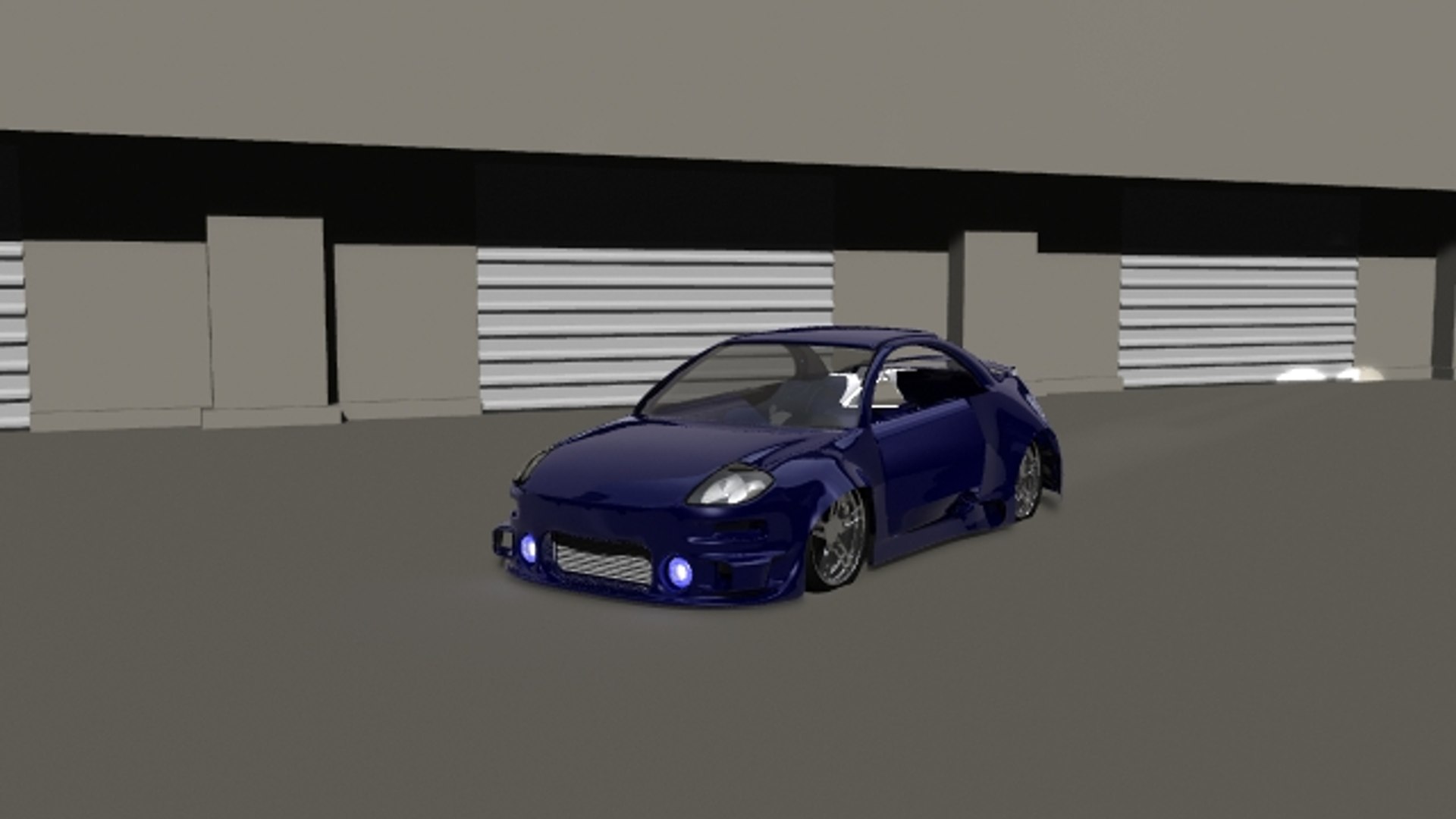 3d Mitsubishi Eclipse Model