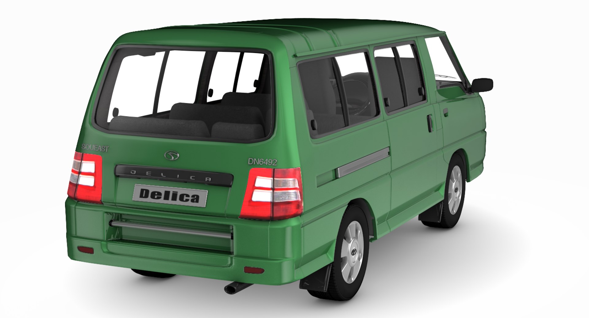 3d Model Of Mitsubishi Delica