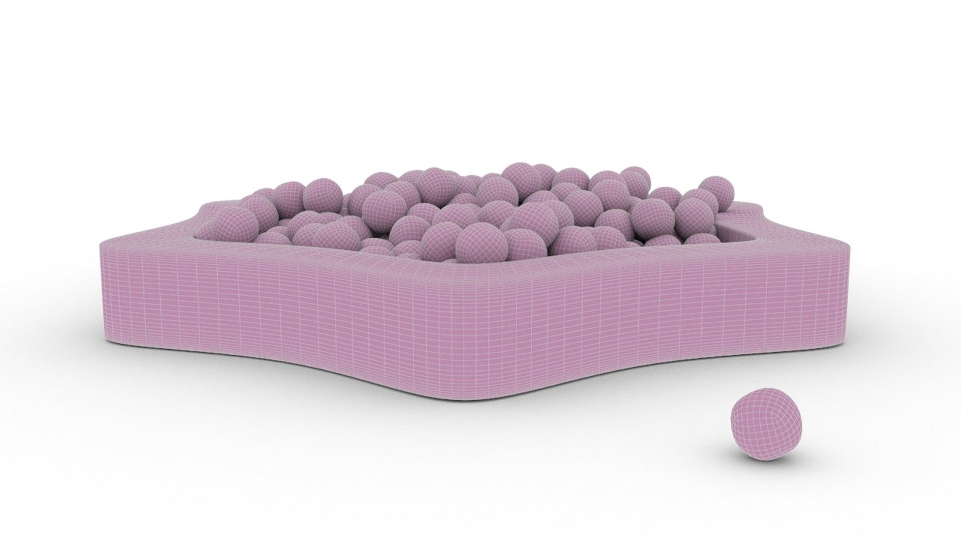 3D Model Ball Pit - TurboSquid 1414928