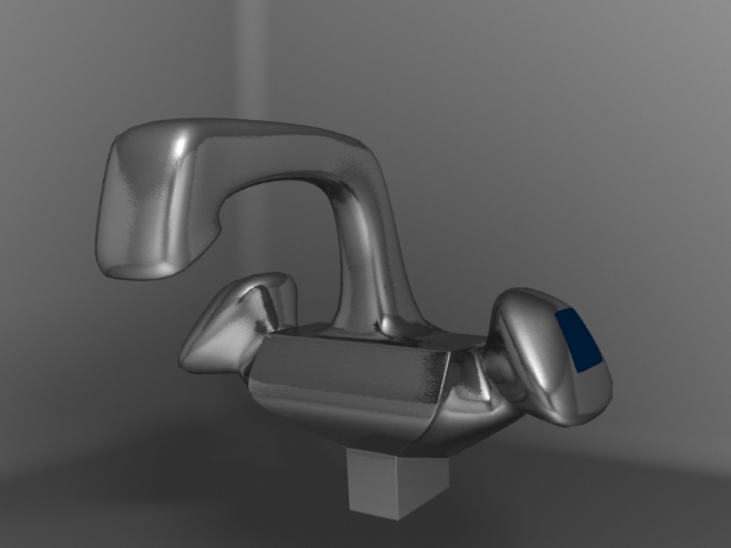 kitchen taps 3d model