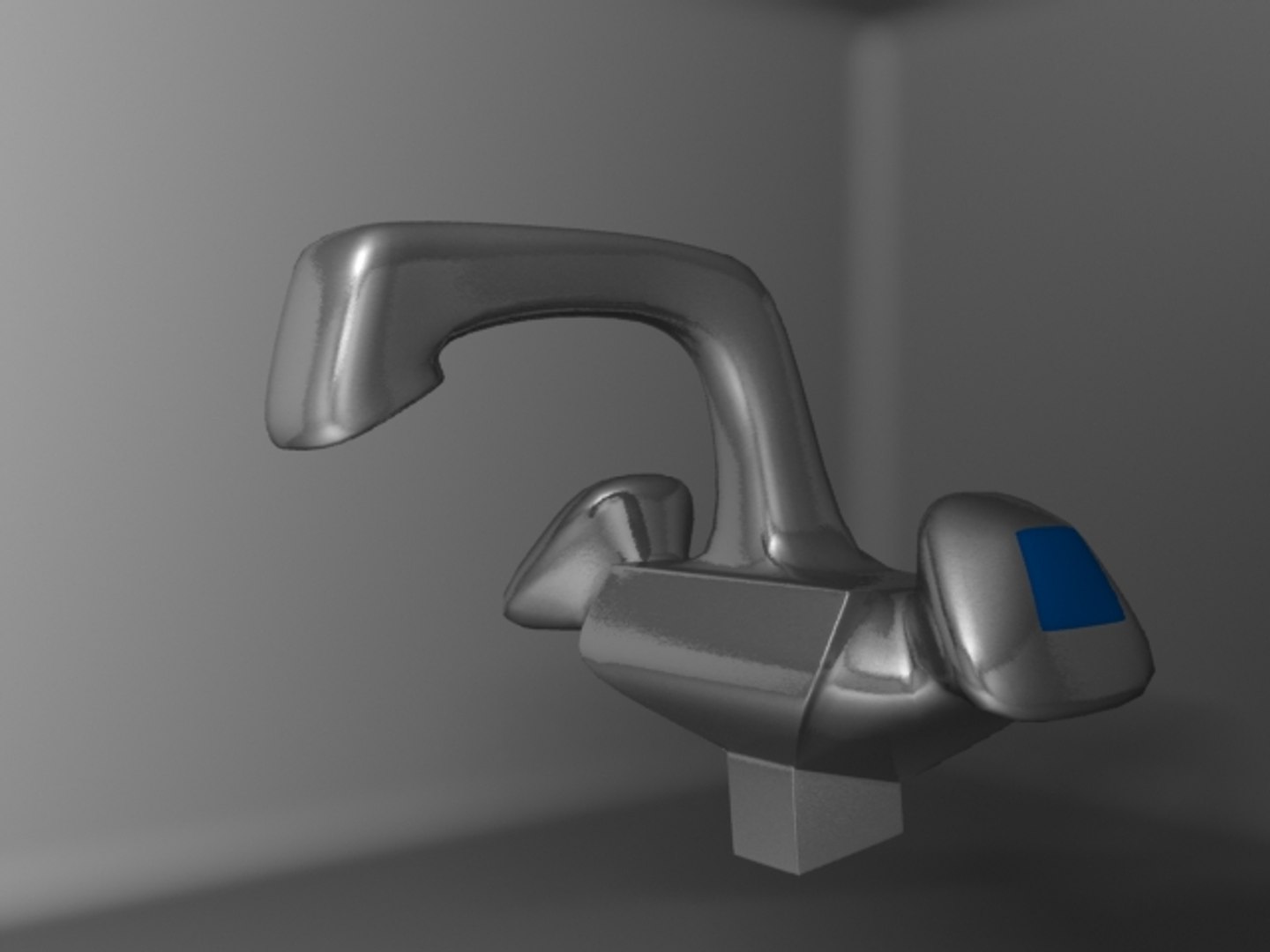 kitchen taps 3d model