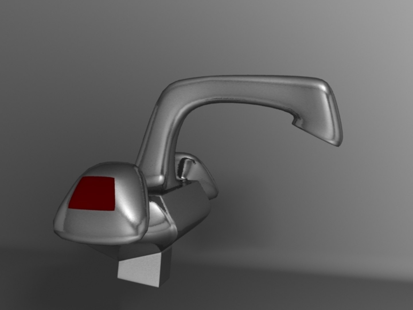 kitchen taps 3d model