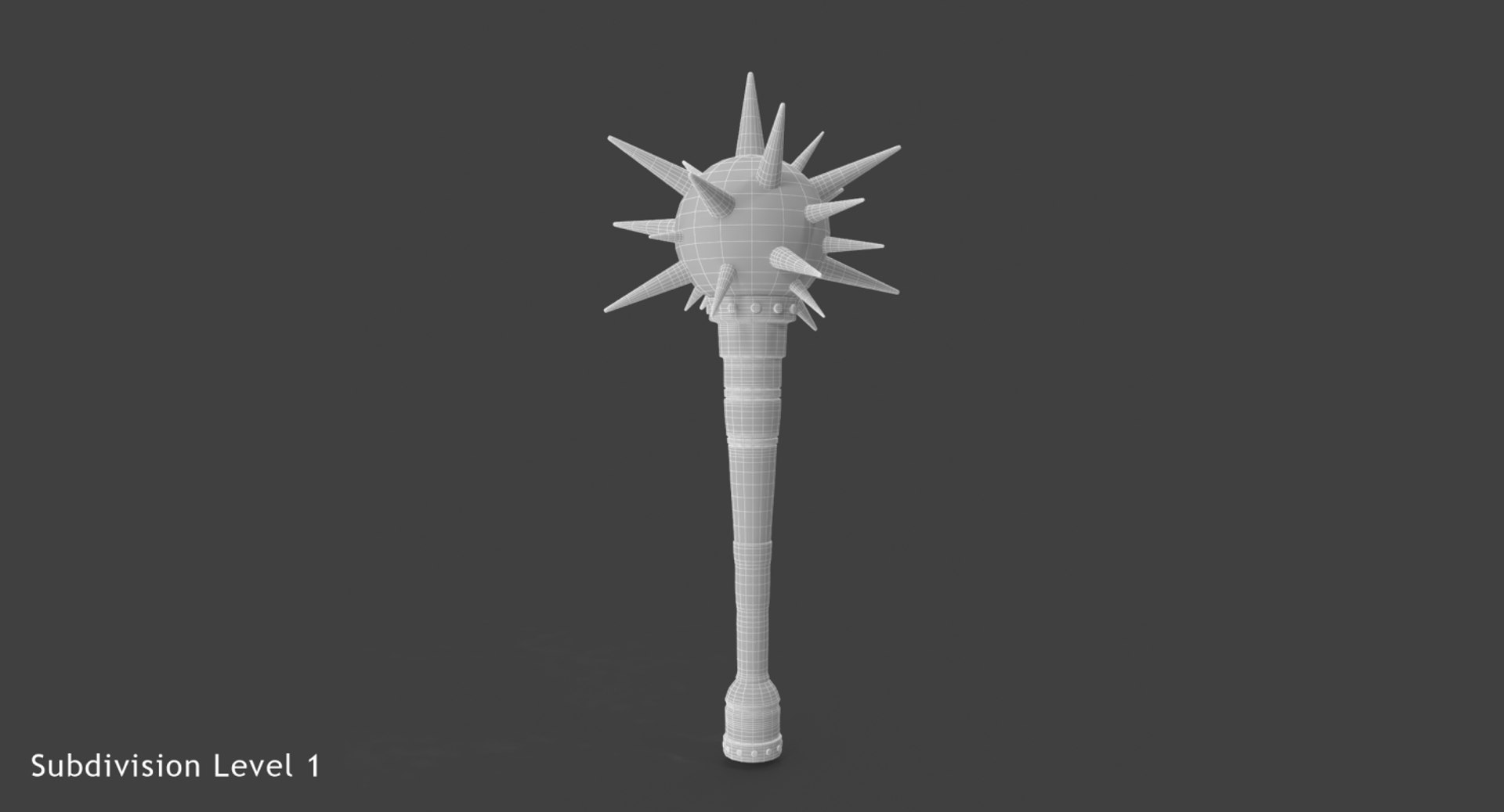 3D Model Medieval Mace - TurboSquid 1230661