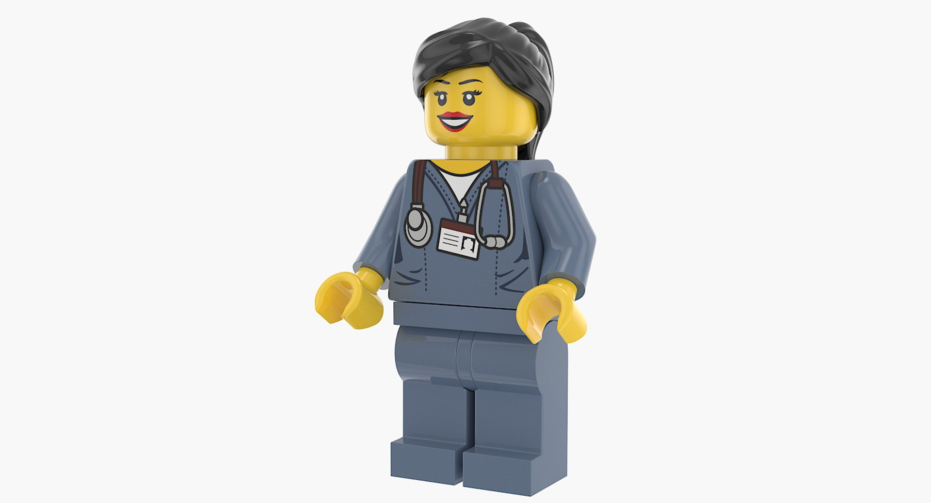 Lego woman doctor 3D model - TurboSquid 1365023
