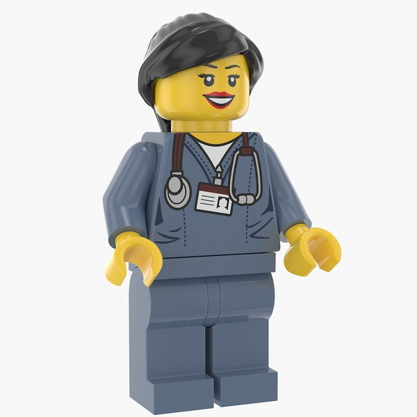 Lego woman doctor 3D model - TurboSquid 1365023