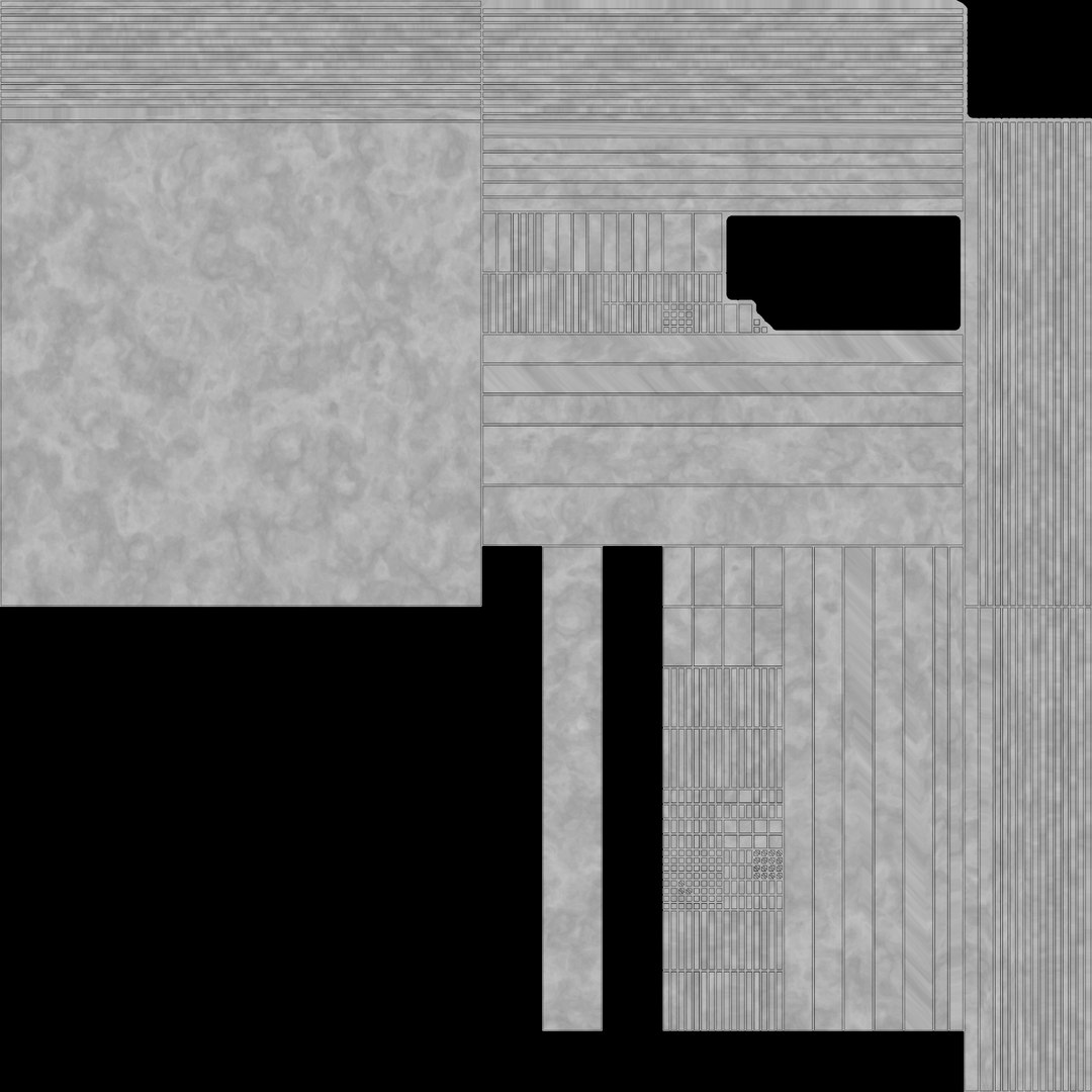 3D Art Deco Inspired Picture Or Poster Frame - TurboSquid 2005234